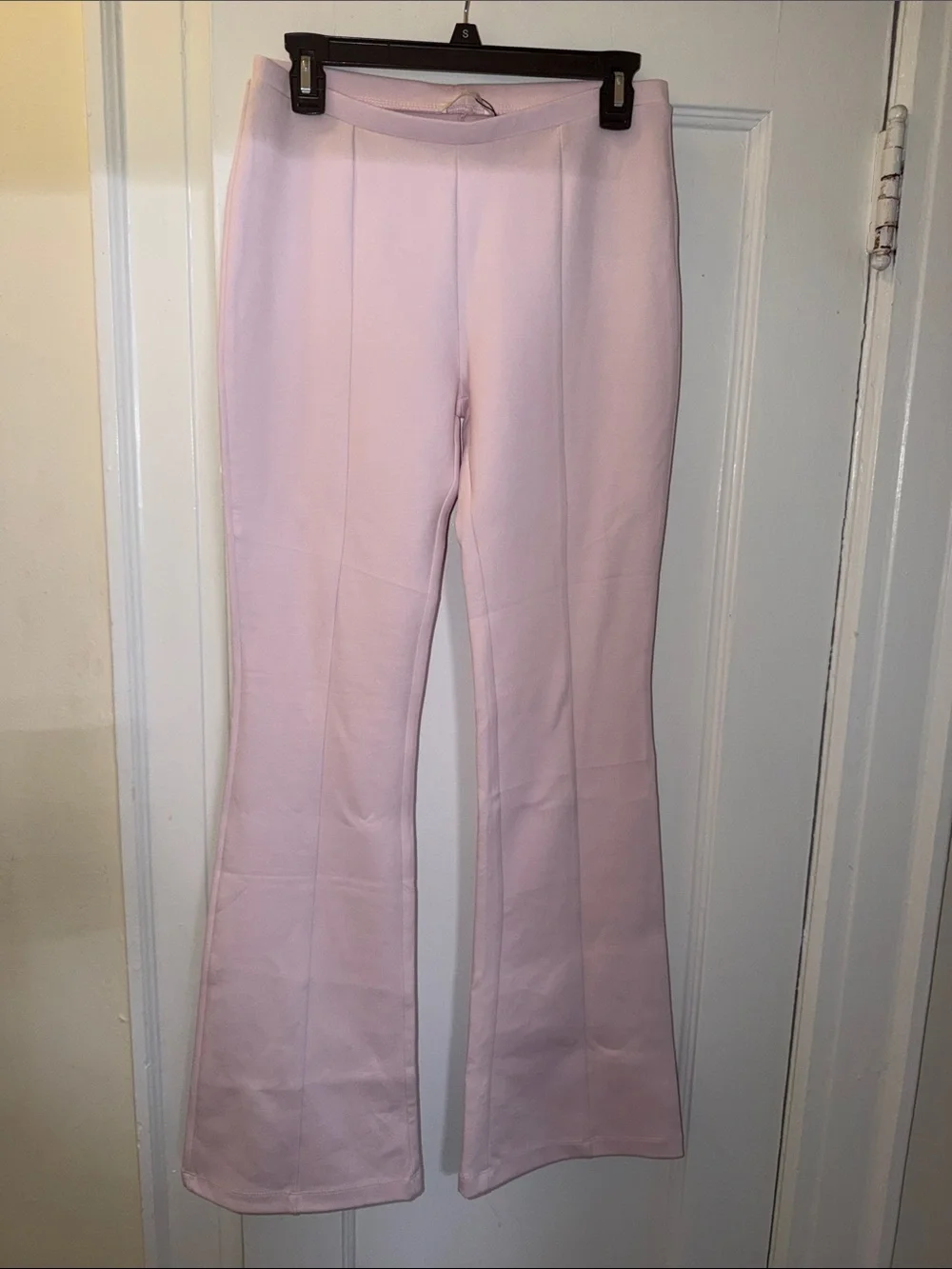 Zara | Pants & Jumpsuits | Zara Pale Pink Boot Cut Flare Pants | Poshmark